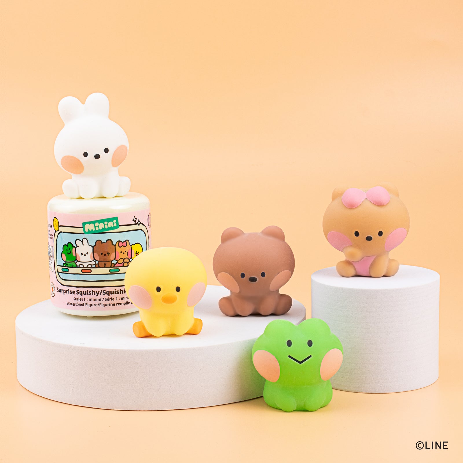 LINE Friends minini Series 1 Capsule Squishy
