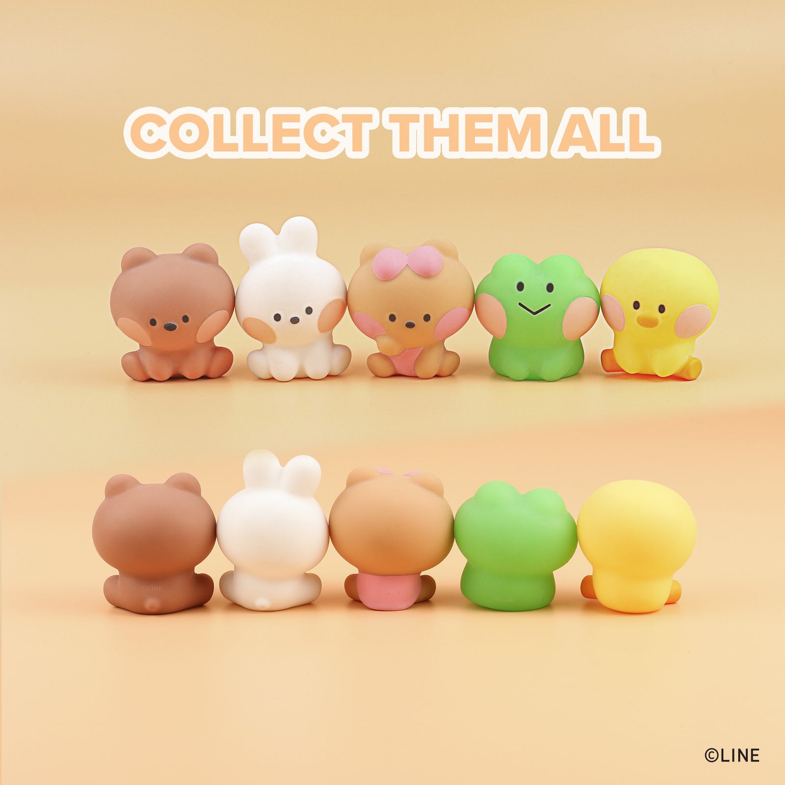 LINE Friends minini Series 1 Capsule Squishy