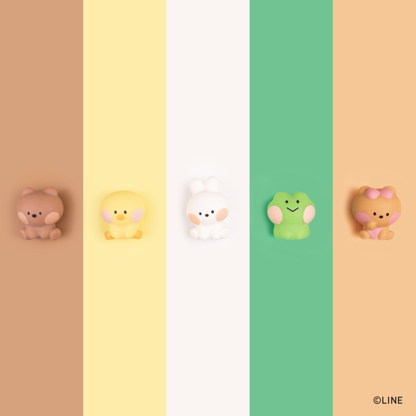 LINE Friends minini Series 1 Capsule Squishy